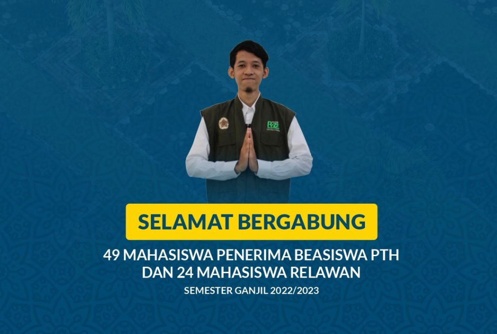 Pengumuman Penerima Beasiswa PTH dan Relawan 2022.2 – RUMAH ZIS UGM