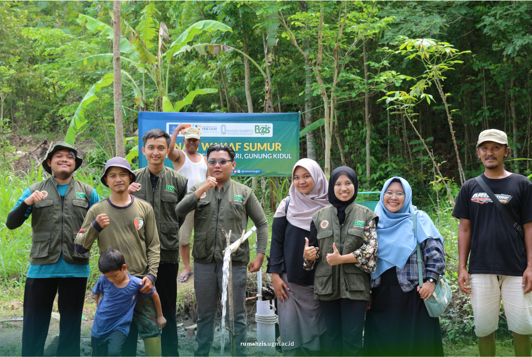 Proses Pembuatan Donasi Wakaf Sumur di Rejosari, Serut, Gedangsari, Gunung Kidul – RUMAH ZIS UGM